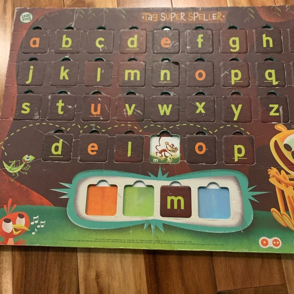 Tag | Toys | Leapfrog Tag Super Speller Interactive Board | Poshmark